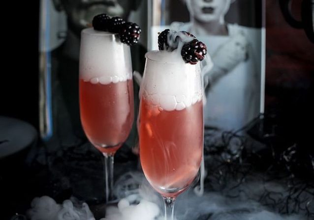 Faire un Cocktail d'halloween sans alcool qui fume - Zéro alcool